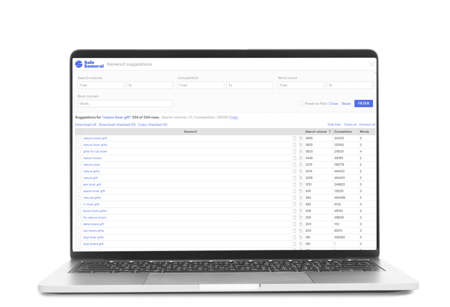 Etsy Chrome Extension - Sale Samurai - Etsy SEO Analytics & Keyword ...